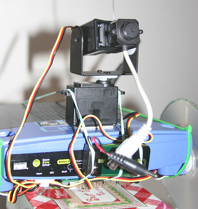 5. Attach the optional wireless video camera - RoboStuff